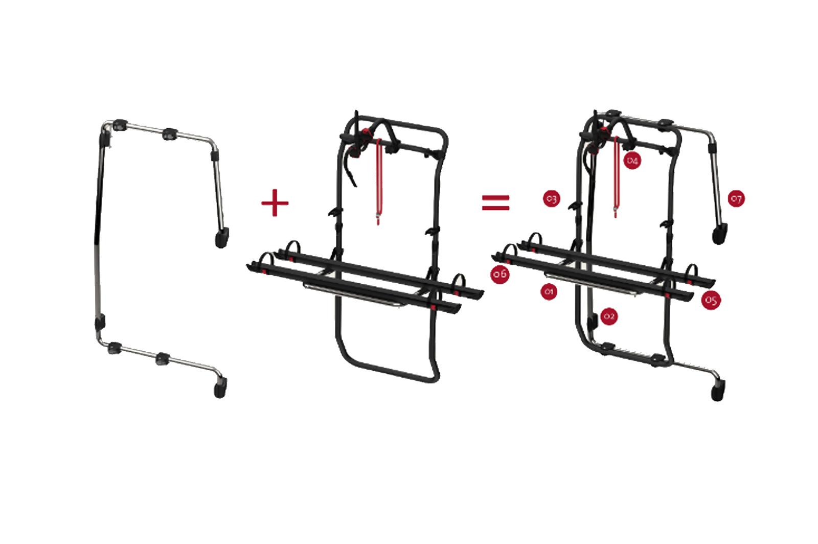 Fiamma CarryBike Kit Frame DJ Ducato